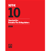 NFPA 10: Standard for Portable Fire Extinguishers 2018 ed.