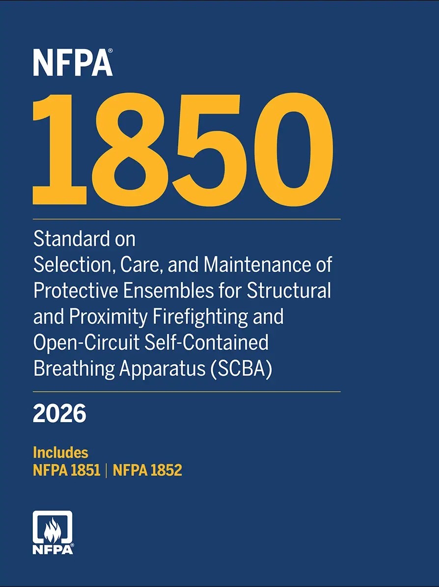 NFPA 1850, Standard on Selection, Care, and Maintenance of Protective ...