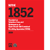 NFPA 1852, Standard on Selection, Care, and Maintenance of Open-Circuit ...