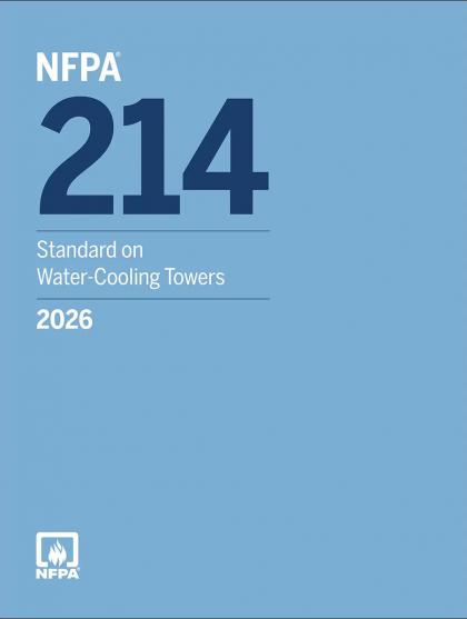 NFPA 214: Standard on Water-Cooling Towers (2026)