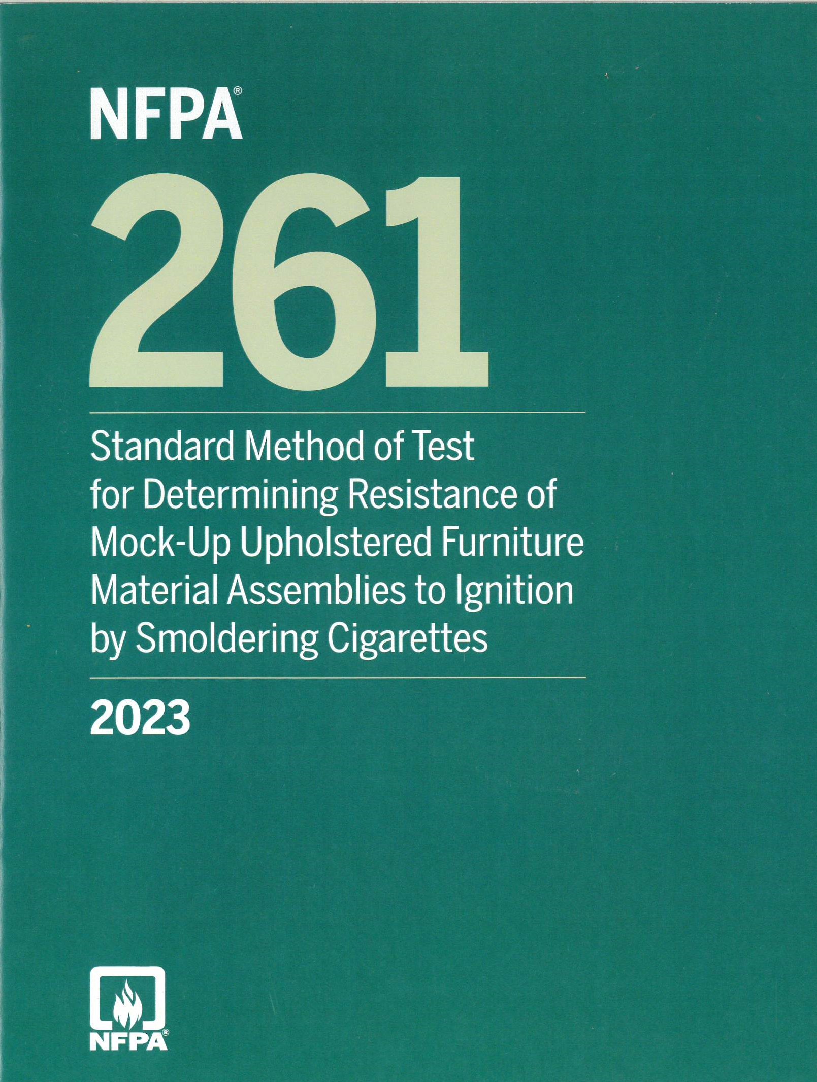 NFPA 261: Standard Method of Test for Determining Resistance of Mock-Up ...