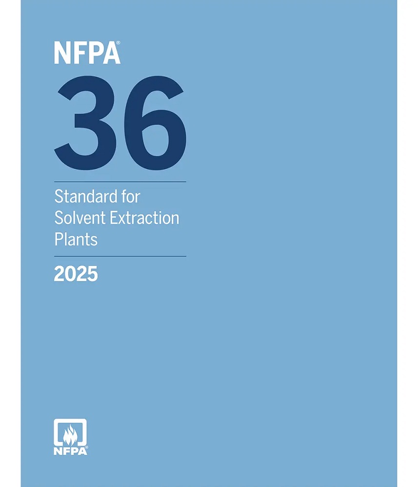 NFPA 36, Standard for Solvent Extraction Plants, 2025 edition