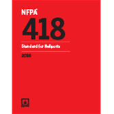 NFPA 418: Standard for Heliports 2016 ed.