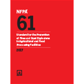 NFPA 61: Standard for the Prevention of Fires and Dust Explosions in ...