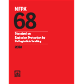 NFPA 68: Standard on Explosion Protection by Deflagration Venting 2018 ed.
